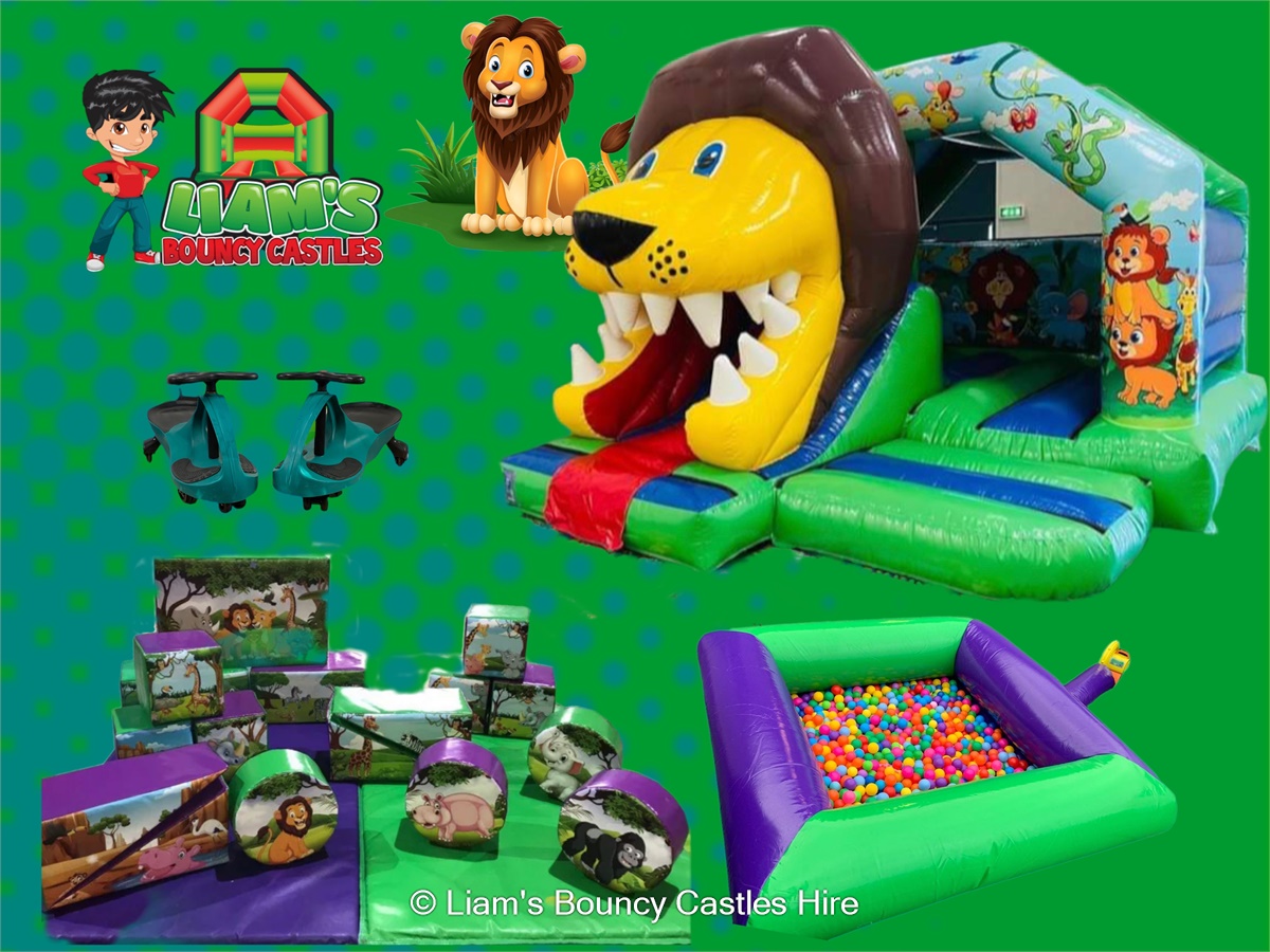 Indoor Packages - Bouncy Castle Hire in Telford | Liam's Bouncy Castles ...