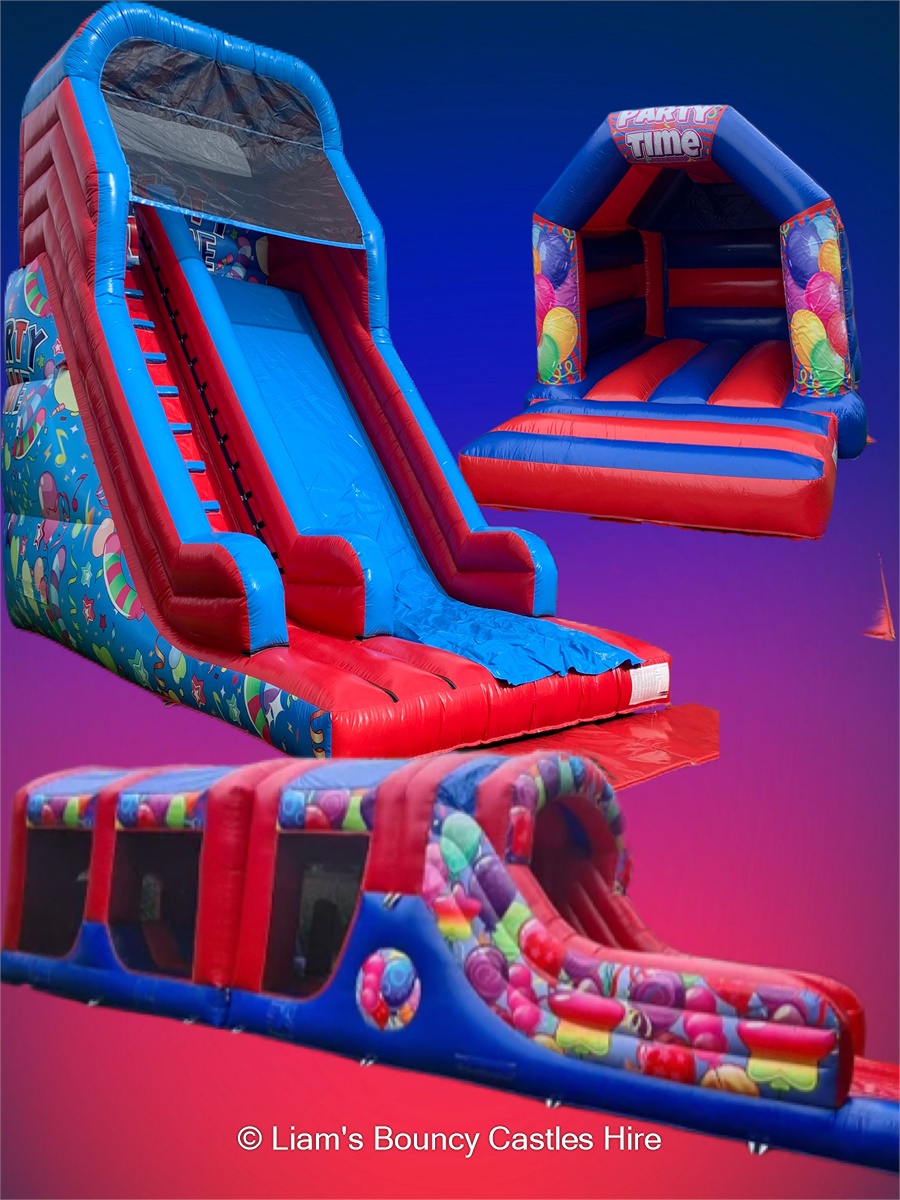 Party Package Ideas - Bouncy Castle Hire in Telford | Liam's Bouncy ...
